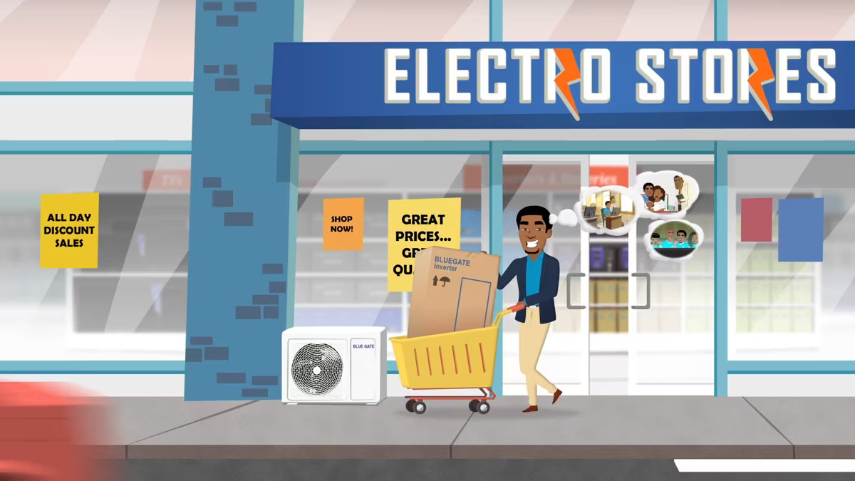 Blue Gate Inverters | Basement Animation